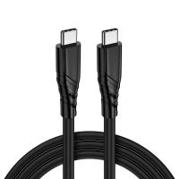 China Black 240W Fast Charging 40Gbps Data Cable Engineered for Extreme Speed and Durability for sale