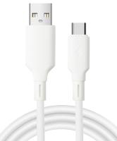 China 1M Silicone USB to Micro USB Cable Fast Charging Data Sync with High Efficiency for sale