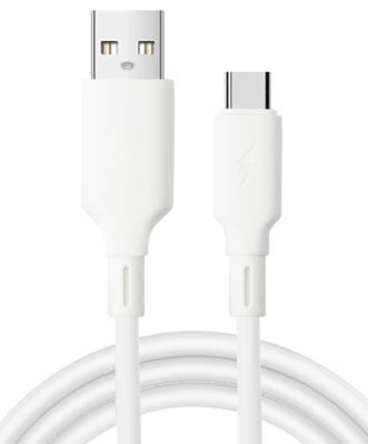 China 1M Silicone USB to Micro USB Cable Fast Charging Data Sync with High Efficiency for sale