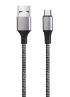 China TPE Aluminum Braided USB Cable Fast Charging Data Military-Grade Braided Cable – Shockproof & 2.4A High-Speed for sale