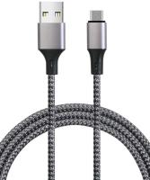 China TPE Aluminum Braided USB Cable Fast Charging Data Military-Grade Braided Cable – Shockproof & 2.4A High-Speed for sale