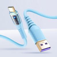 China TPE Braided DuraCord Pro Cable with Aluminum Alloy 10000 Bend Test Gold-Plated Connectors Black for sale