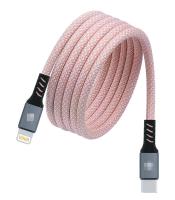 China 2025 Magnetic Braided Cables 1m Length Black Pink Options for sale