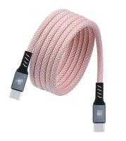 China 2025 Magnetic Braided Cables 1m Length Black Pink Options for sale