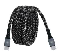 China Seamless and Strong C-C20V3A 60W max/C-L 9V3A 27W max Braided Nylon Magnetic Charging Cable for sale