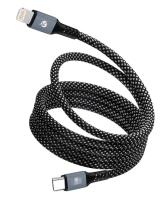 China Seamless and Strong C-C20V3A 60W max/C-L 9V3A 27W max Braided Nylon Magnetic Charging Cable for sale
