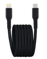 China 2025 Classic Black LX Reinforced Braiding Resists Fraying and Knots Magnetic Braided Cables OEM Support Customized for sale