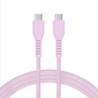 China 2025 OEM Braided Silicone Charging Cables Custom Length/Color Bulk Order Output C-C20V3A 60W max for sale