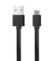 China OEM Support Customized 2025 Copper-Clad Aluminum CCA Braided Cable with Black Soft Silicone Cover and Anti-Fray for sale
