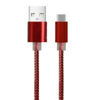 China 2025 6ft/2M Black Aluminum CCA USB Cable Supports Quick Charge for Phones/Tablets C-C20V3A 60W max/C-L 9V3A 27W max for sale