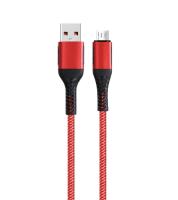 China 100cm Length Stylish Braided Wire Customized OEM Support Durable Nylon Aluminum Alloy Connector for sale