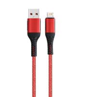 China 100cm Length Stylish Braided Wire Customized OEM Support Durable Nylon Aluminum Alloy Connector for sale