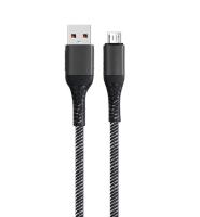 China 100cm Length Stylish Braided Wire Customized OEM Support Durable Nylon Aluminum Alloy Connector for sale