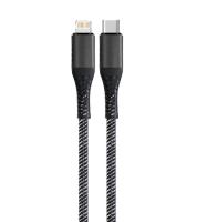 China 100cm Length Stylish Braided Wire Customized OEM Support Durable Nylon Aluminum Alloy Connector for sale
