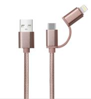 China 1m Length USB Charging Cable Hand-Cast Aluminum Loom-Woven Threads Sculptor's Wire with Customized OEM Support for sale