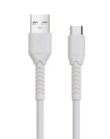 China 2025 Liquid-Soft Silicone Data Cable Ultra Flexible Snappy Rebound C-C20V3A 60W Max/C-L 9V3A 27W Max In White for sale