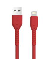China RED Stretchy Silicone Cable C-C20V3A 60W max/C-L 9V3A 27W max Strong as Rubber Like Liquid for sale