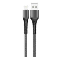 China Black MetalSkin USB Charging Cable for Powered Devices C-C20V3A 60W max/C-L 9V3A 27W max for sale