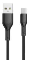 China Customized Silicone Data Cables Charge Any Device in Black for All Devices for sale