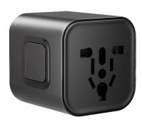 China Convenient and Lightweight Universal 4-in-1 Power Adapter Supports US Europe UK Australian Sockets 270g for sale