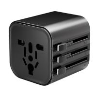 China Convenient and Lightweight Universal 4-in-1 Power Adapter Supports US Europe UK Australian Sockets 270g for sale