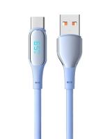 China Customized OEM Support Durable Silicone USB-C Cable with Digital Display 20 000 Bends Strong Tear Resistance for sale