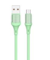 China Multi-Color Transparent Shell Silicone Data Cord 1m Braided Length for Data Transfer for sale