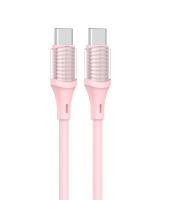 China Multi-Color Transparent Shell Silicone Data Cord 1m Braided Length for Data Transfer for sale