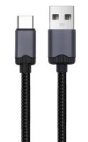 China Robust Braided USB - A to USB - C Data Cable for sale
