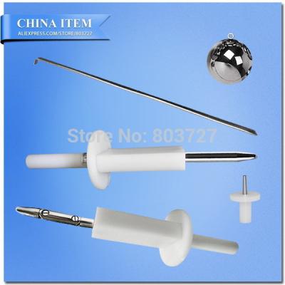 China IRAM 4220 / CEI EN IEC 60601 Test Probe Kit of Standard Test Finger & Test Hook & Test Pin for sale