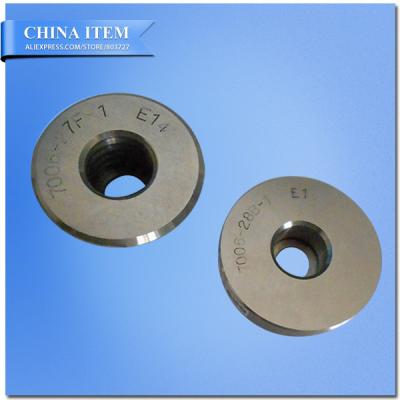 China IEC60061 E14 Go No Go Gauge, E14 Lamp Cap Go/No Go Gauge for 7006-27F-1 and 7006-28B-1 for sale