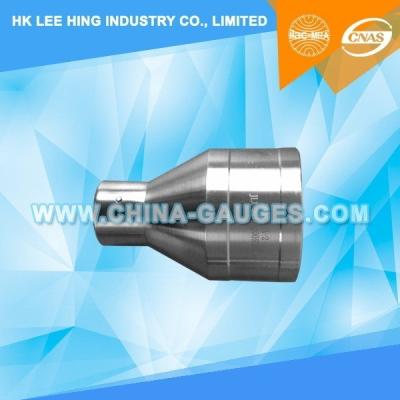 China IEC60061-3: 7006-51A-2 Gauge for Caps on Finished Lamps for Testing Protect Against Accidental Contact During Insertion for sale