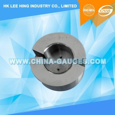 China IEC60061-3: 7006-3-1 Acceptance Gauge for B22d Caps Intended for Automatic Wire Threading for sale