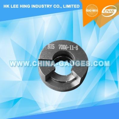 China IEC60061-3: 7006-11-8 B15 Go Gauges for Caps on Finished Lamps for sale