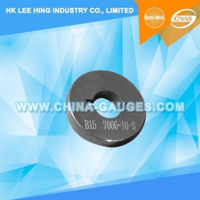 China IEC60061-3: 7006-10-8 B15 No Go Gauges for Caps on Finished Lamps for sale