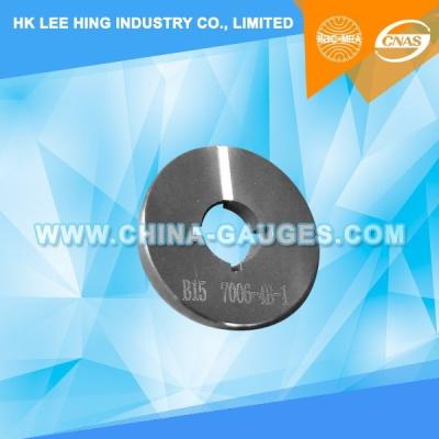 China IEC60061-3: 7006-4B-1 Gauge for Testing the Retention of B15d Caps in the Holder for sale