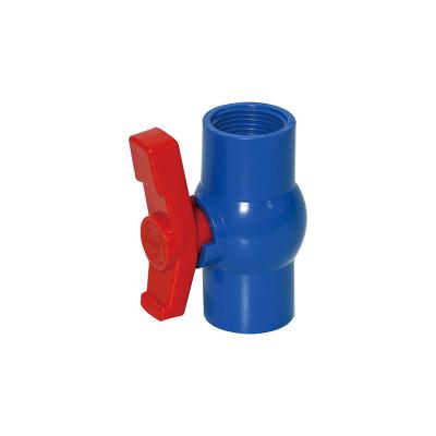 China High Pressure Bathroom Pvc Socket Ball Valve Pvc Shut Off Valve for sale