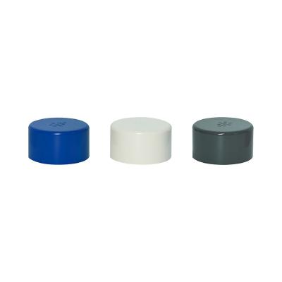 China Pvc-U Cap Round Flexible Soft Plastic Cap Water Supply PVC Cap PVC fitting for sale