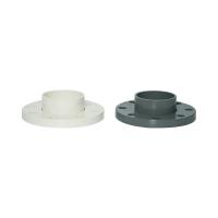 China Pvc-U Split Type Flange Plastic Pvc Pipe Suppliers Water Flange Pipe Fittings for sale