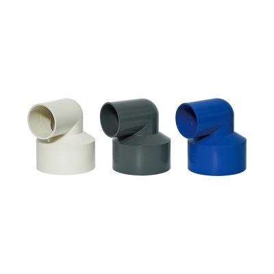 China Pvc-U Reducing Elbow Water Pipe 90-Degree Reducer Elbow  Water Pipe Fittings for sale