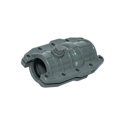 China Pvc-U Emergency Repair Joint Vc Huff-Type Multi-Function Quick Plastic Fitting Joint Pipe Fitting for sale