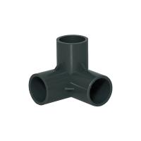 China Pvc-U Three-Dimensional Tee Connection PVC Pipe Water Supply Plastic Pipe Fittings for sale