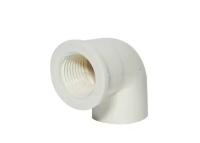 China UPVC PVC 90 Degree Elbow Manufacturer Water Supply Fitting Pipe Accessories 50mm Plastic Building Materials for sale