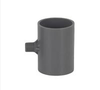 China UPVC Outer Teeth Three Pass Outer Screw Joint Water Supply Pvc Pipe Fittings Reducing Female Tee For Threaded for sale