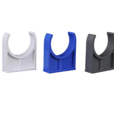 China UPVC Pipe Clamp U-shaped Pipe Card PVC Pipe Fittings for sale
