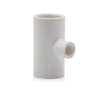 China Trapezoid Lightweight 3 Way PVC Pipe Fitting Plastic Water Pipe Fittings for sale