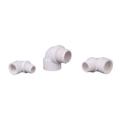 China Residential 1 Inch Female Thread Elbow Pvc Female Elbow Adapter BSP Certification for sale