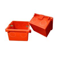 China Customized Square Electrical Junction Box Durable With Metal Ear for sale