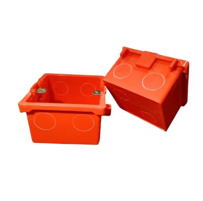 China Customized Square Electrical Junction Box Durable With Metal Ear for sale