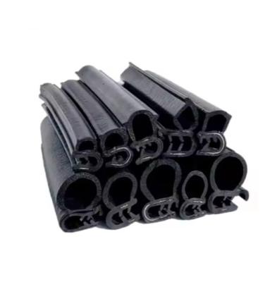 China EPDM U Shape Rubber Seal Strip Rubber Weather Stripping High Pressure Resistance for sale